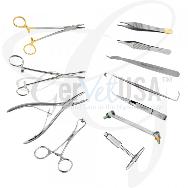 Basic Orthopedic Instrument Set - GerVetUSA Basic Orthopedic Instrument Set - GerVetUSA